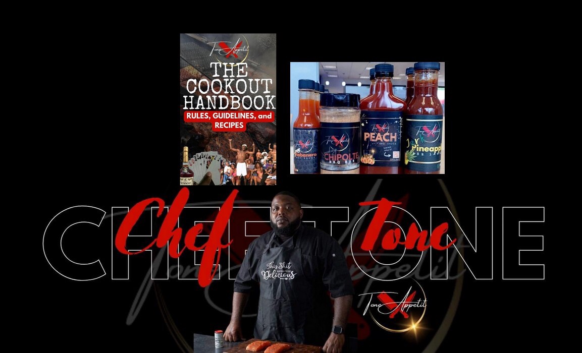 Chef Tone Talks About His Cookbook and Homemade Sauces – The Hip-Hop Foodie